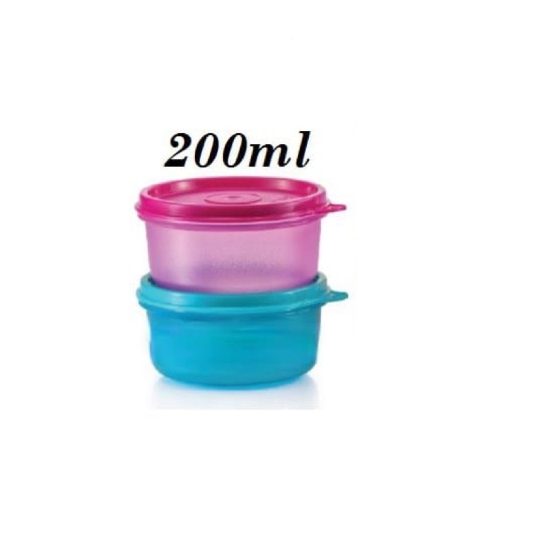 Small Round Containers 200ml (2pcs) | Shopee Malaysia