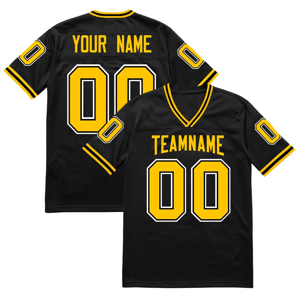 Sewing Custom American Football Jersey Stitch Name/Number Rugby Jersey ...