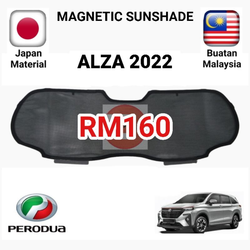 Perodua Alza 2022 Rear Windscreen Premium Sunshade (1 pc) | Shopee Malaysia
