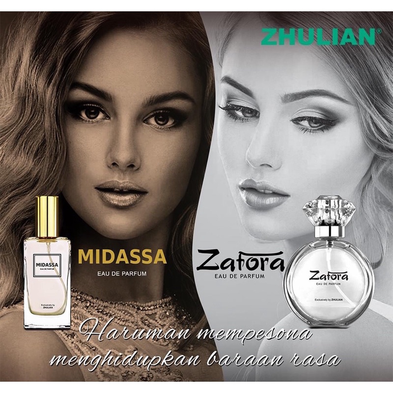 Perfume Midassa & Zafora - Zhulian (Eau De Parfum EDP Perfume) | Shopee ...