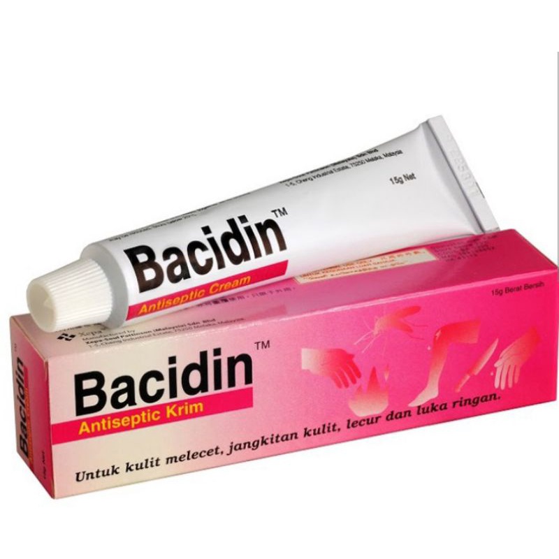 Bacidin Antiseptic Cream 15g | Shopee Malaysia