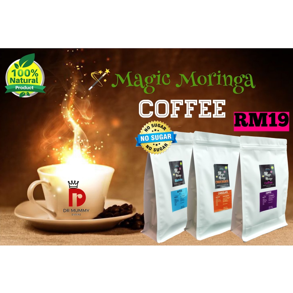 KOPI MORINGA ++/KOPI MAGIC -TIADA GULA/NO SUGAR | Shopee Malaysia