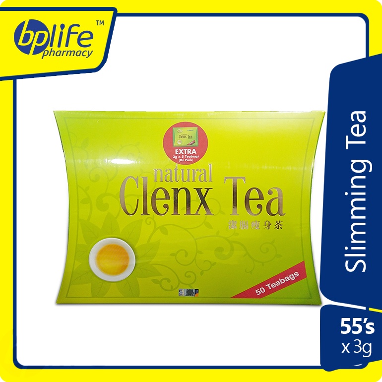 NH Detoxlim Natural Clenx Tea 50's x 3g Extra 5 teabags 洁肠瘦身茶 - detox ...