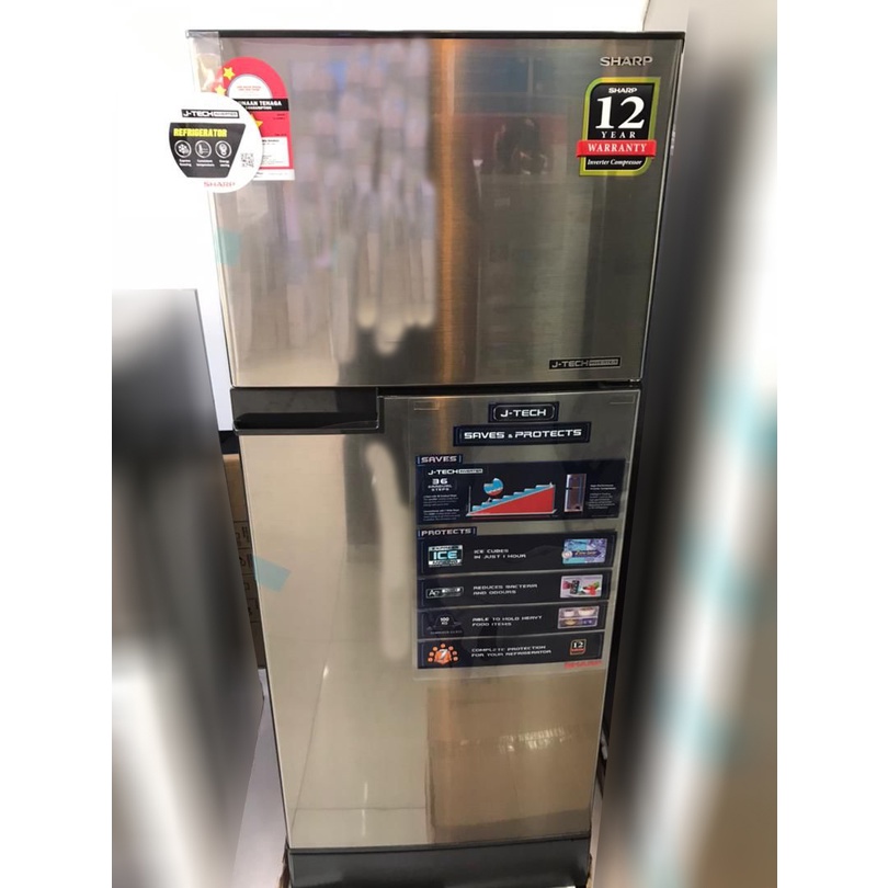 Sharp 2 door refrigerator inverter SJ189MS, 170 litre SJ209MS 190 litre ...