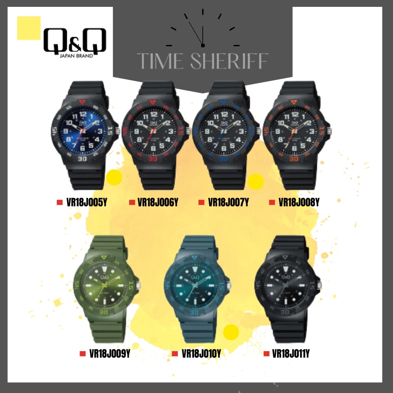 Q&Q JAPAN by CITIZEN QQ VR18 QQ CHILD QQ KID QQ ANALOG QQ ORIGINAL ...