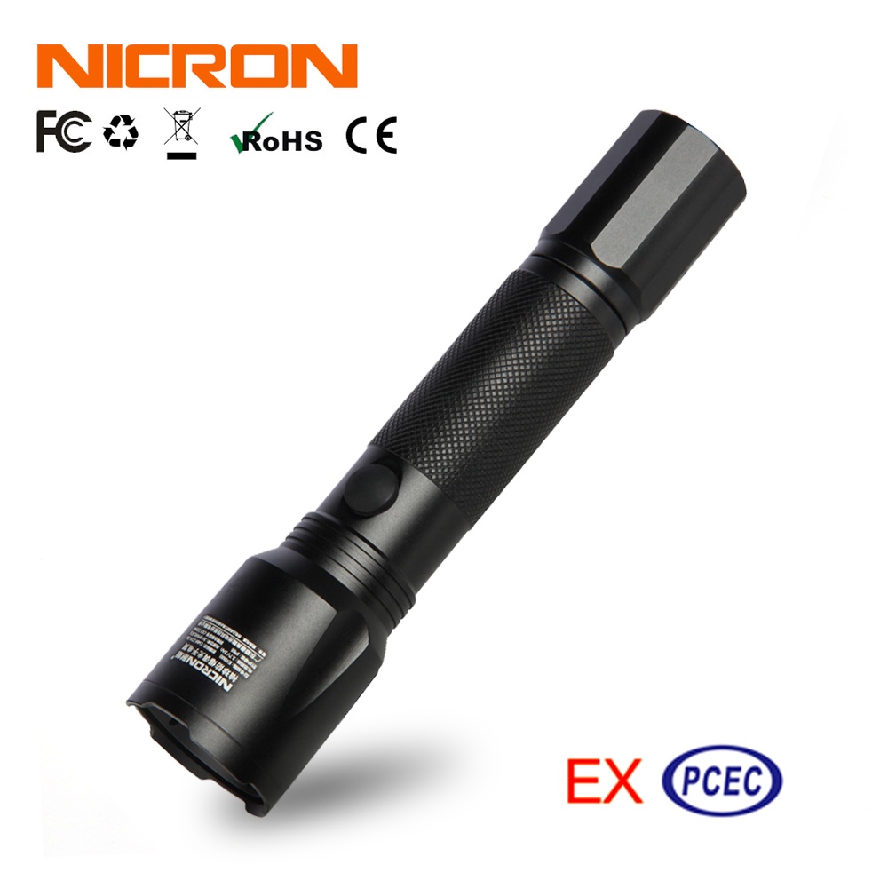 NICRON LED Flashlight EXB90 Rechargeable Explosion Proof 200LM ...