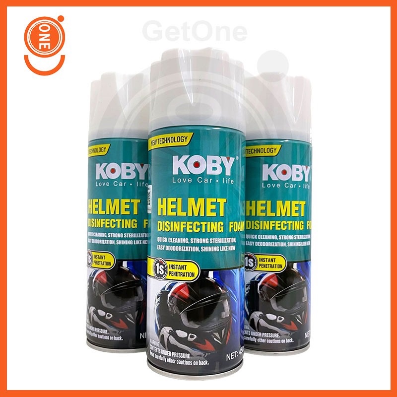 KOBY HELMET DISINFECTING FOAM 450ML | Shopee Malaysia