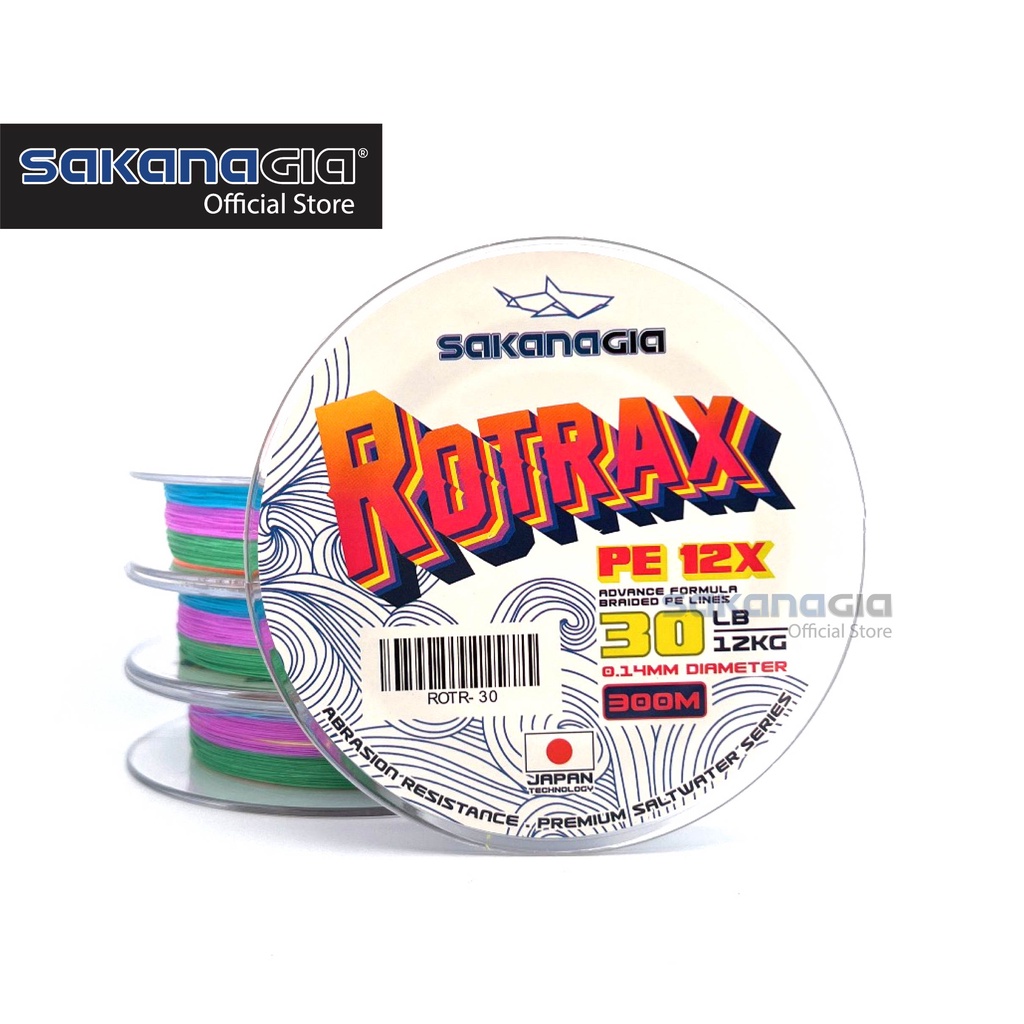 SakanaGia ROTRAX 300M Braided Line | Shopee Malaysia