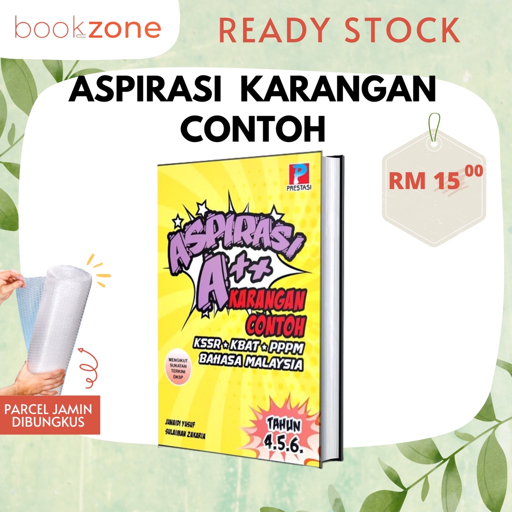 Aspirasi A++ Karangan Contoh Buku Rujukan UPSR Bahasa Malaysia Sukatan Terkini Darjah 6 | Shopee ...