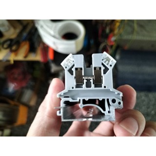 Power Distribution DIN Rail Terminal Block 10P 20P Connector 32A 41A 57A 800V UK2.5B UK5N UK6N ...