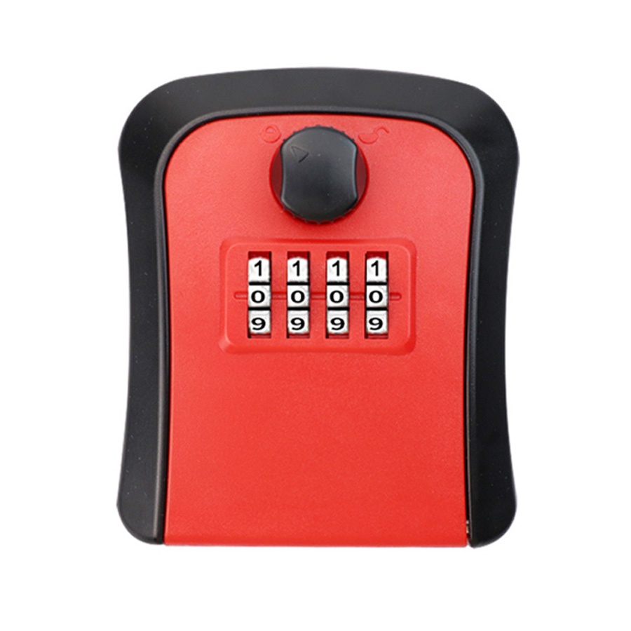 4 Digit Combination Wall Mount Key Storage Security Lock Box Homestay ...