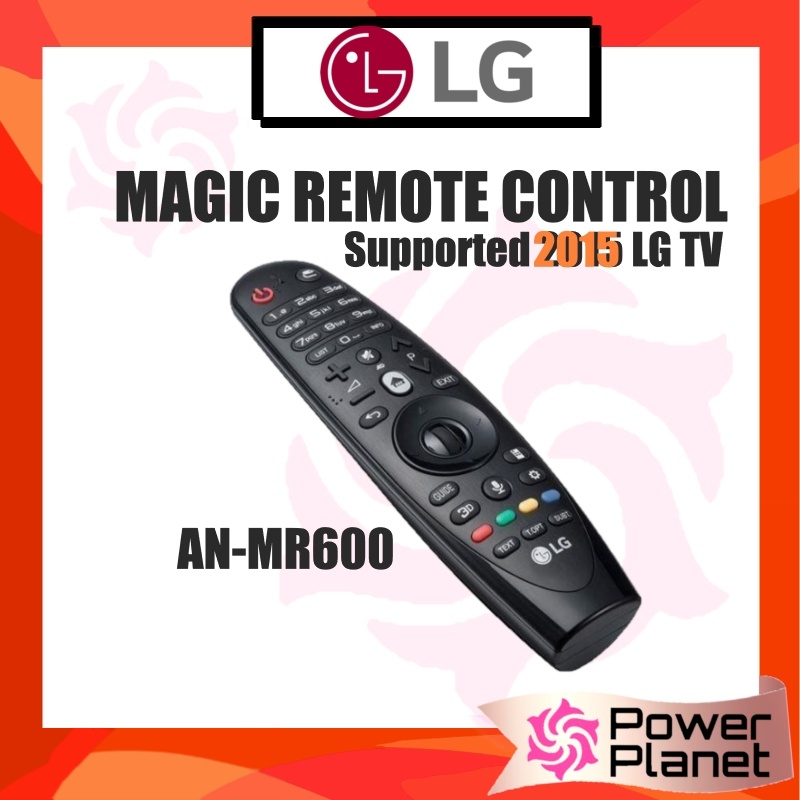 Original LG Magic Remote Control AN-MR600 Made in Korea Supported 2015 LG TV Series | Shopee ...