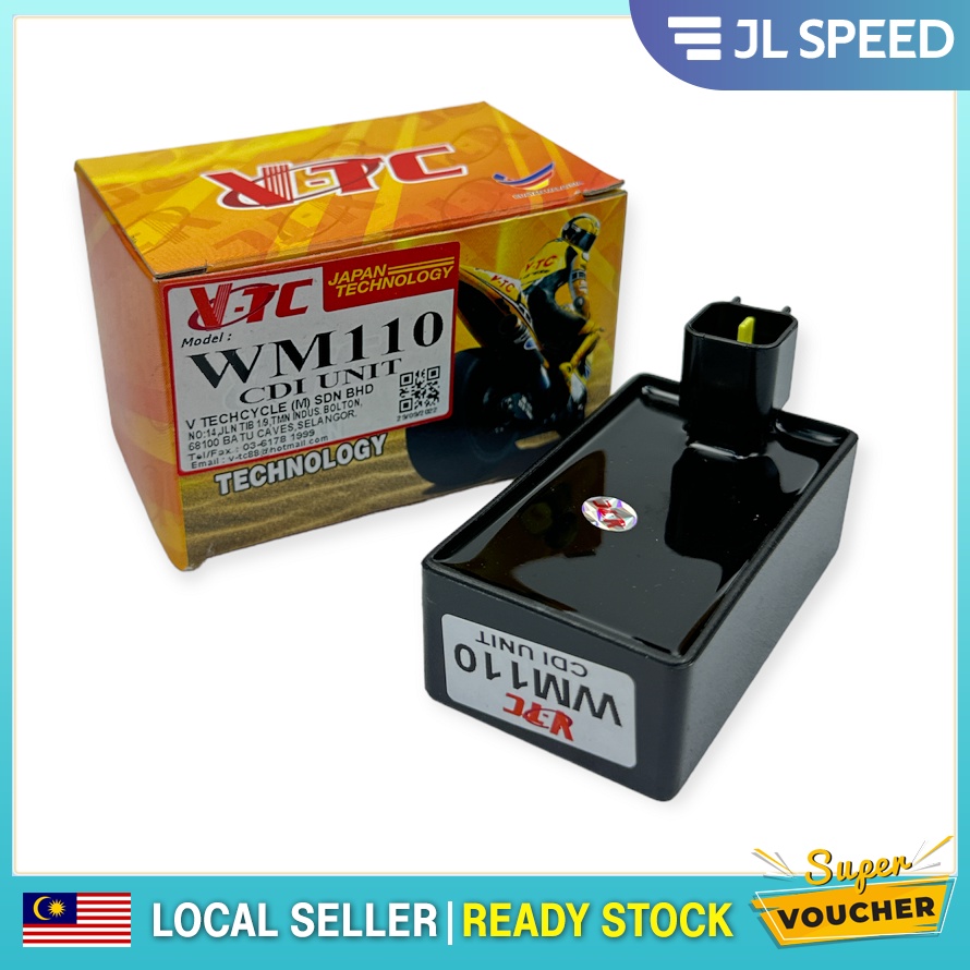 WMOTO WM 110 WM110 CDI UNIT STD STANDARD 100% ORIGINAL VTC (V-TECH ...