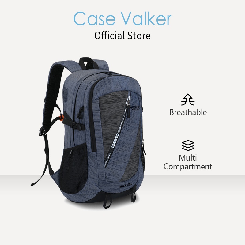 Case Valker MAX 40L Outdoor Nylon Backpack Hiking Bag Beg Bagasi ...