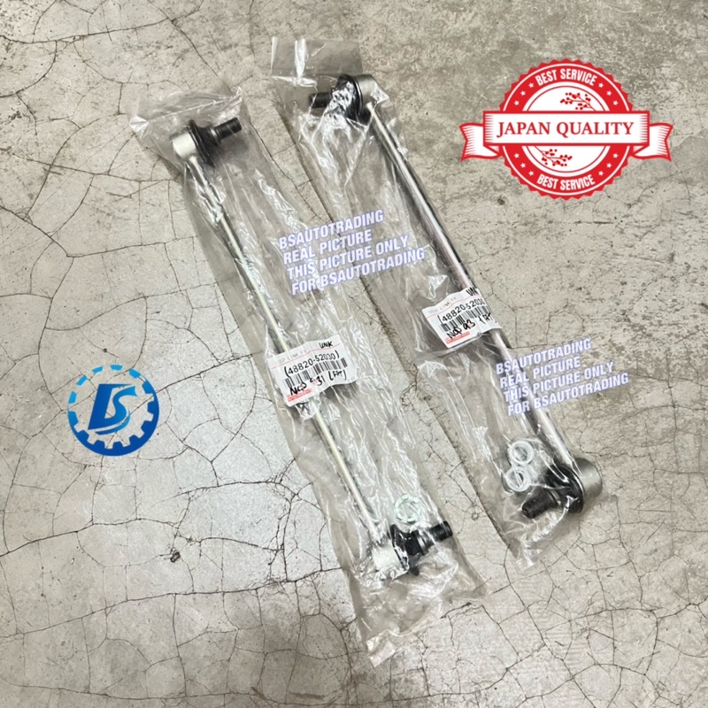 2pcs (Japan Quality) Toyota Vios NCP93 Front Stabilizer Link Absorber ...