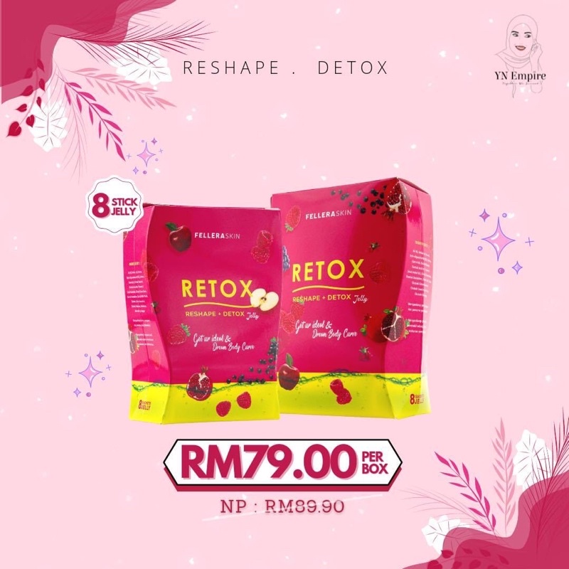 retox jelly by fellera original hq | Shopee Malaysia