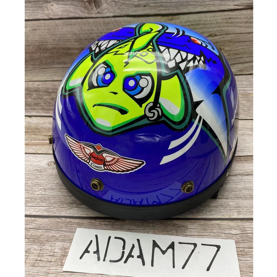 100% Original MHR3 Helmet Separuh 1/2 Half Cut (All packing in box ...