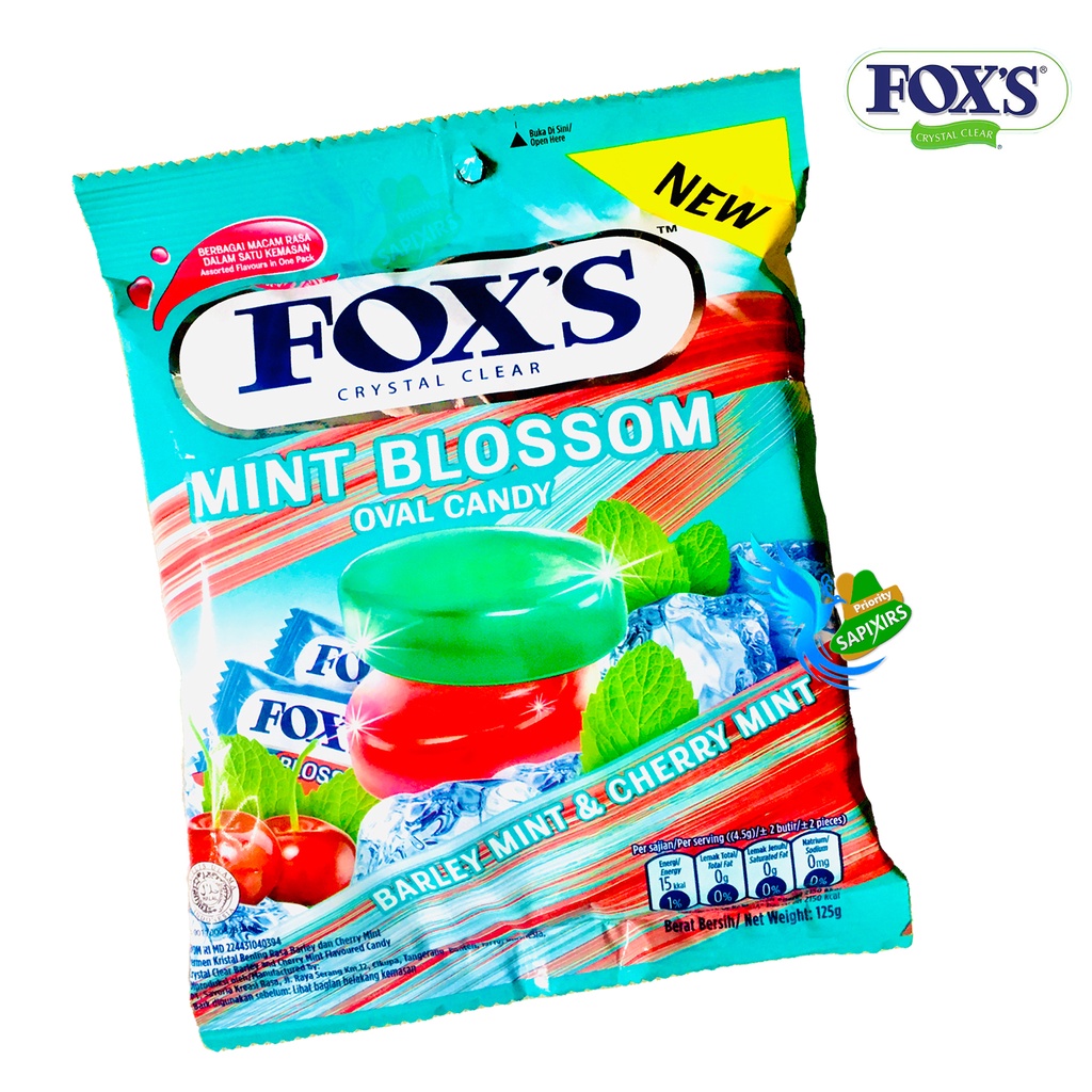 FOX'S Crystal Clear Candy- Fruits | Berries | Fruity Mints | Lemon ...