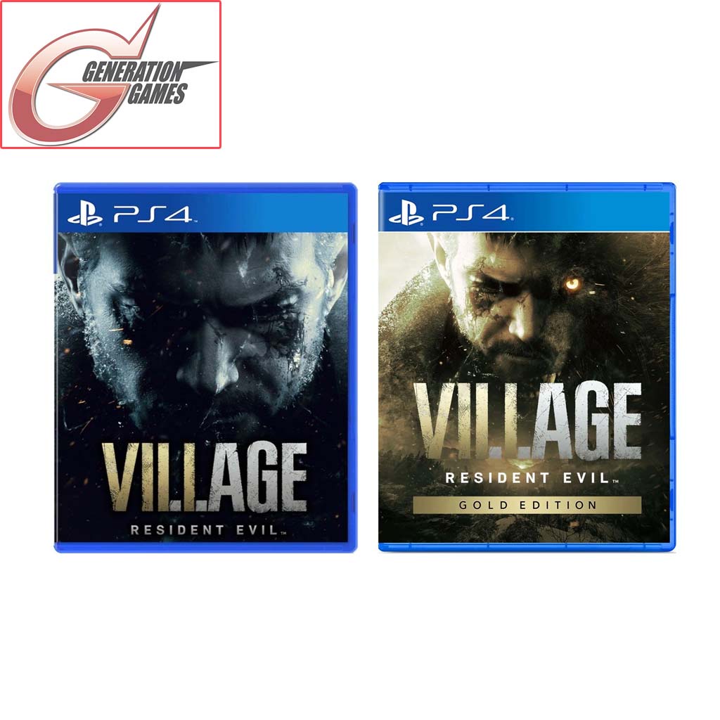 PS4 Resident Evil Village / Gold Edition / RE VIII / Biohazard 8 (R3 ...