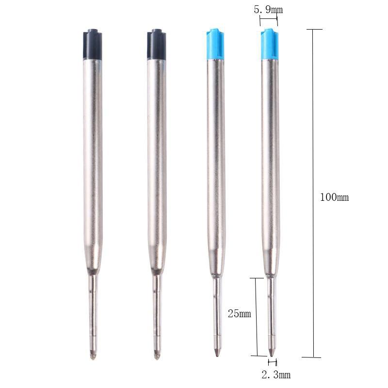 10cm rotating ballpoint pen refill - metal signature pen refill ...