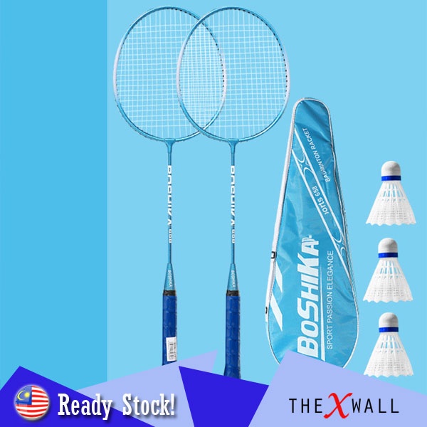 [2 PCS] Raket Badminton Set Racket Kids Chidren Training Racquet Budak ...
