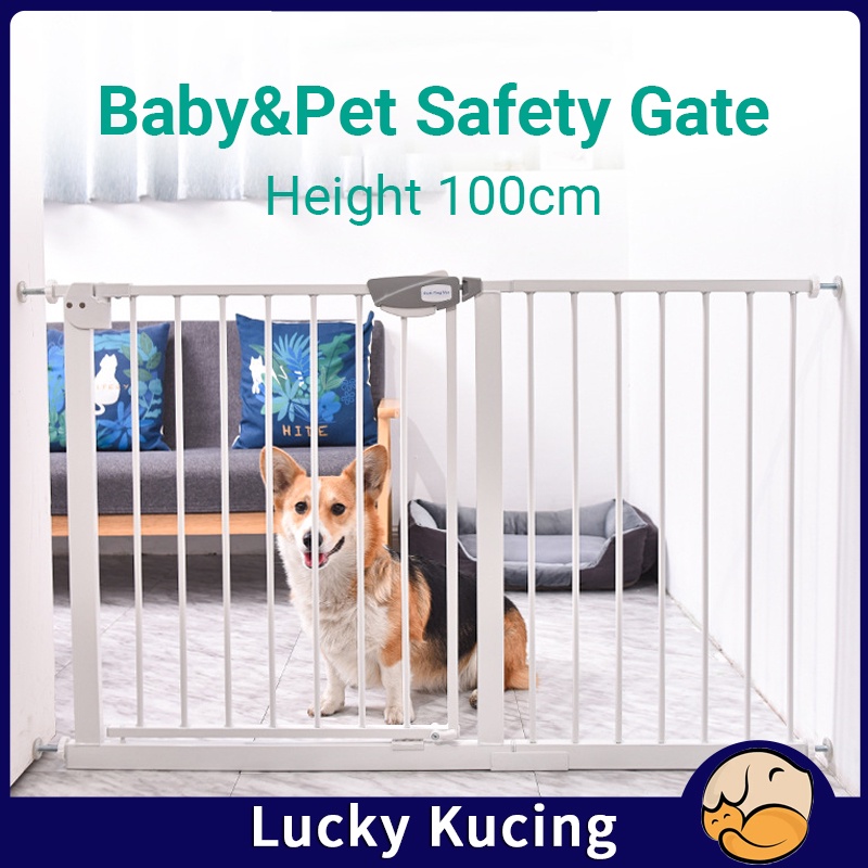100cm Height Pagar Baby Safety Gate Fence Guard Safety Baby Gate 75 ...