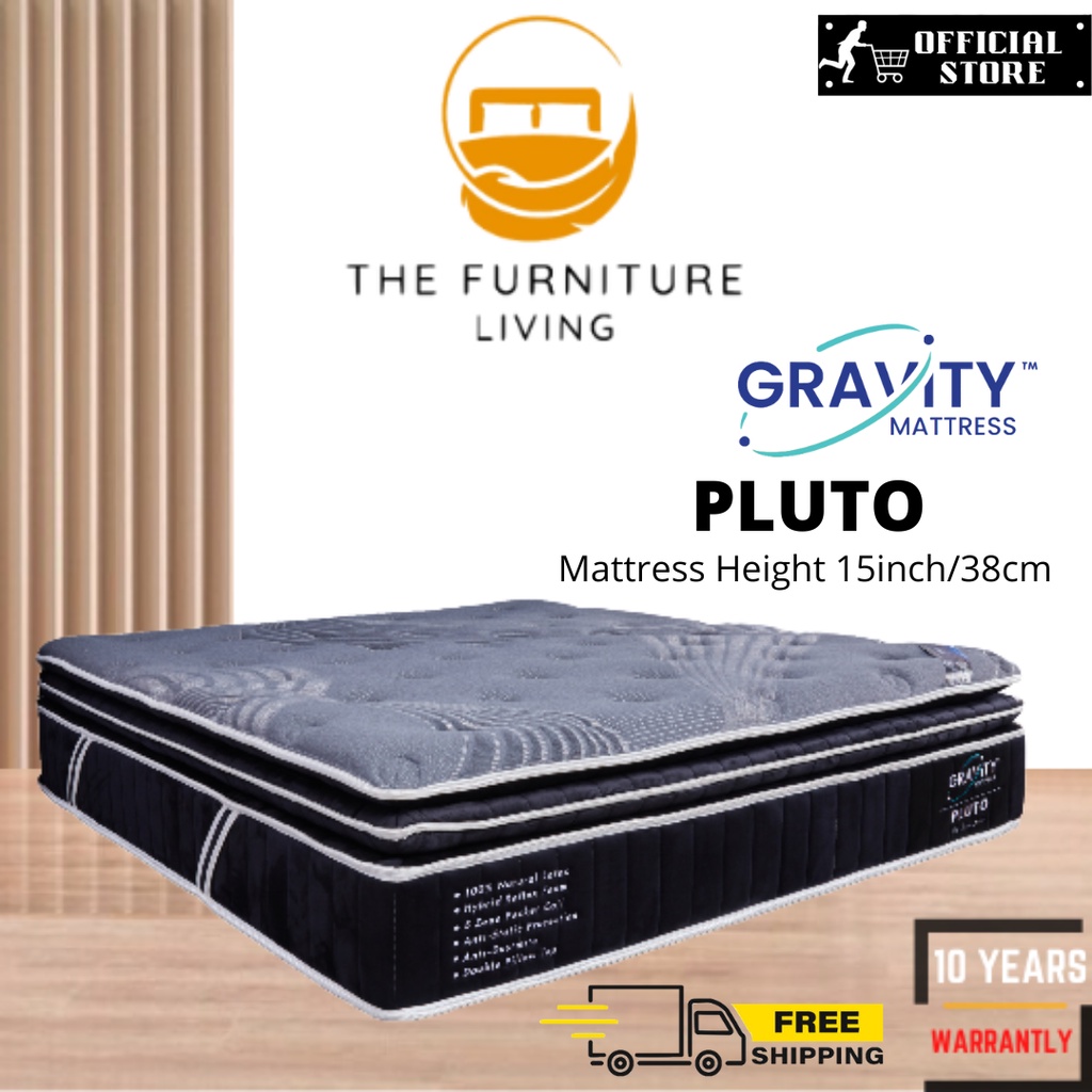 Gravity Mattress Model PLUTO/ 5 Zone Individual Pocket Spring ...
