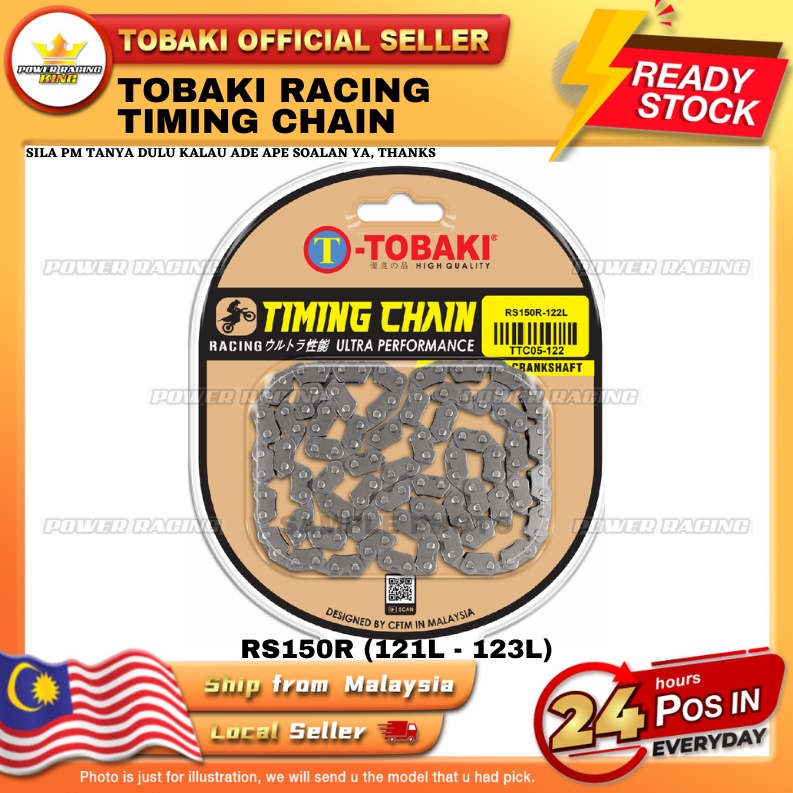 RS150R TOBAKI RACING TIMING CHAIN RANTAI TAIMING RS150 | Shopee Malaysia