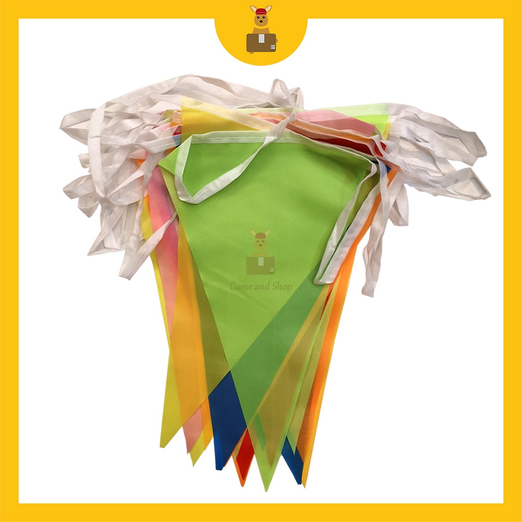 Triangle Colorful Multi Colour Decoration Hanging Flag Bunting Banner ...