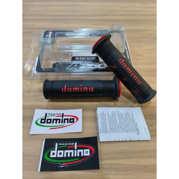 Domino Handle Grip Throttle Grips A250 Set 5 Colours Available New Design | Shopee Malaysia