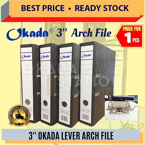 Lever Arch File / Fail Kulit Keras / Fail Folder / Voucher File / 3 ...