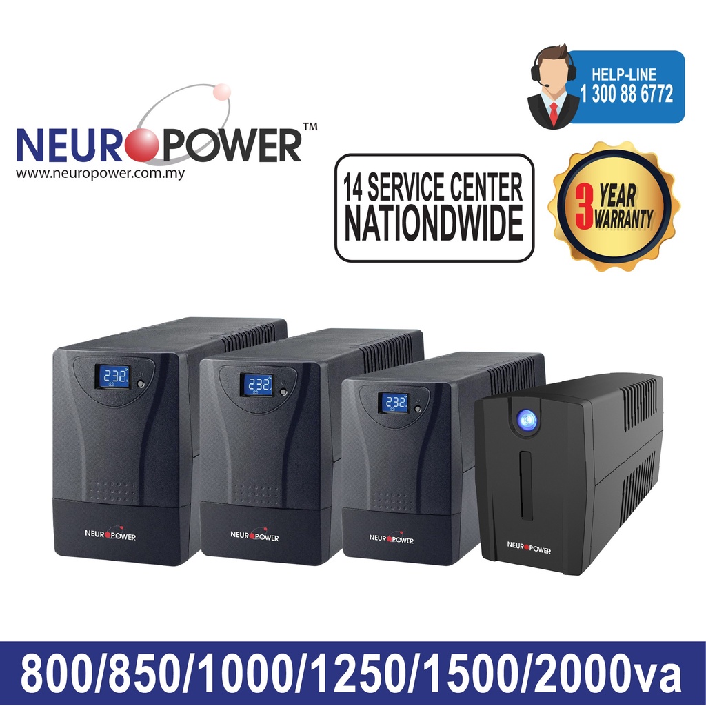 [Official-Store] Neuropower 800va/850va/1000va/1250va/1500va/ 2000va ...