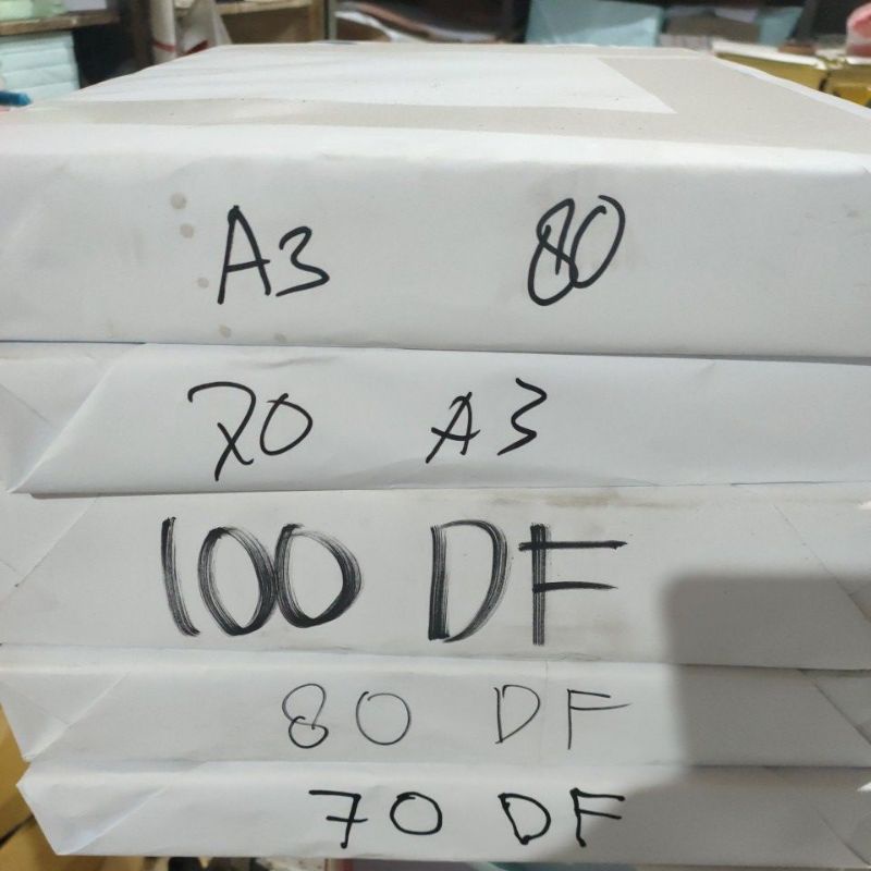 (500 Sheets) HVS A3 Paper / Double folio 70 gsm / 80 gsm / 100 gsm ...