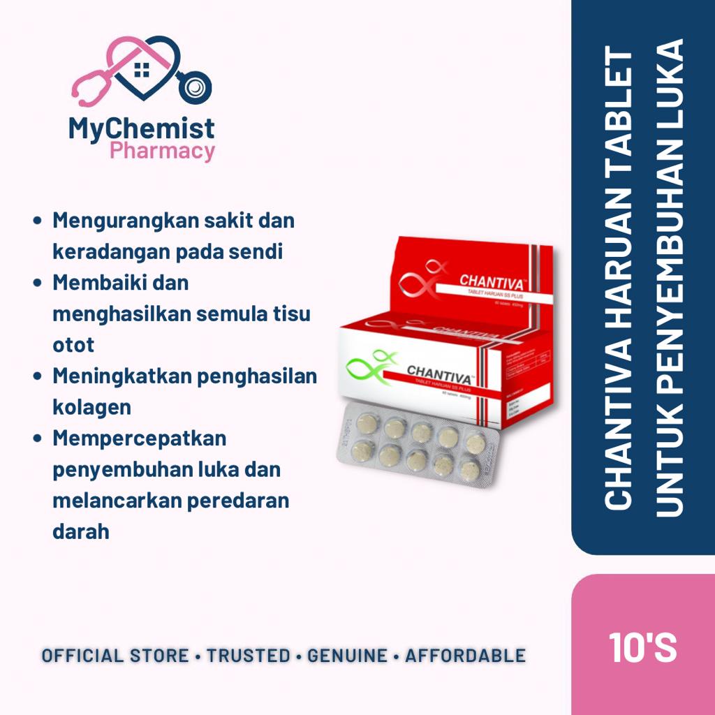 Chantiva Haruan Tablet 450mg 60's Cepat Sembuh Luka (Pati Ikan Haruan ...