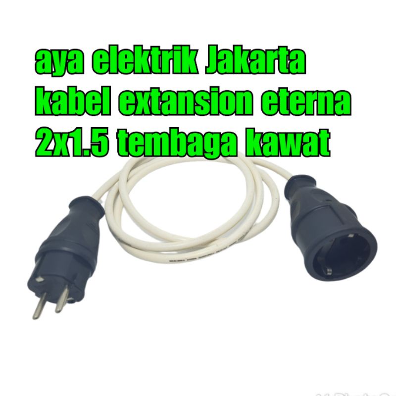 Ayabdg eterna electrical connection cable 2x1.5 copper wire /extansion ...