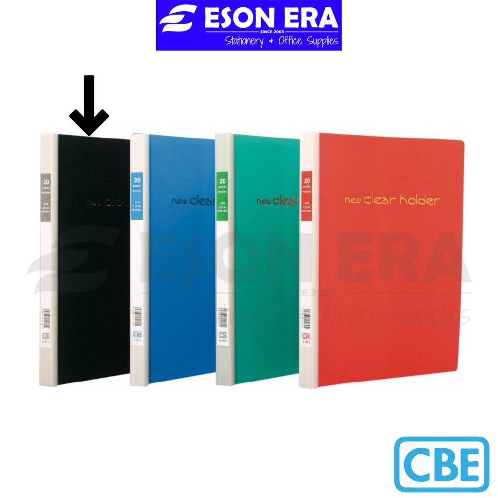 CBE Clear Holder File Refillable A4 359A 20Pocket | Shopee Malaysia