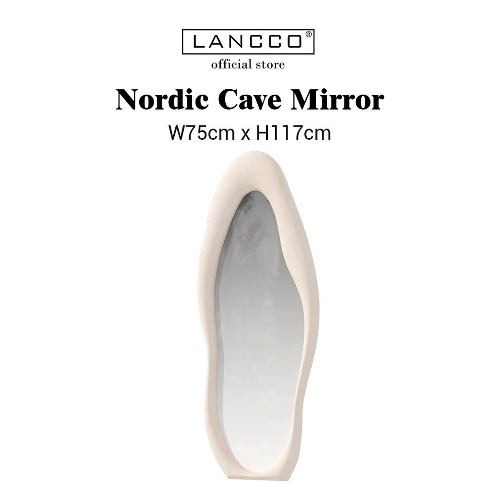LANCCO Ins Modern Stand Mirrors Bed Room Mirrors Floor Mirror Decoration Room Nordic Design ...