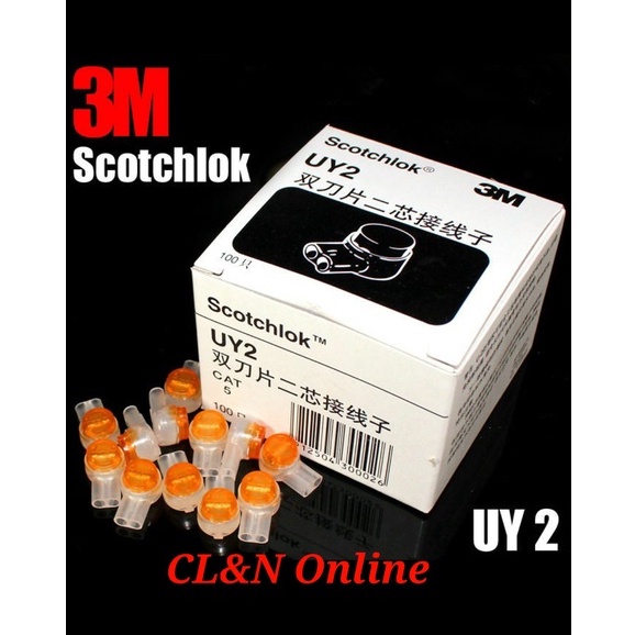3M brand Scotchlock UY2 Connector (100pcs) | Shopee Malaysia