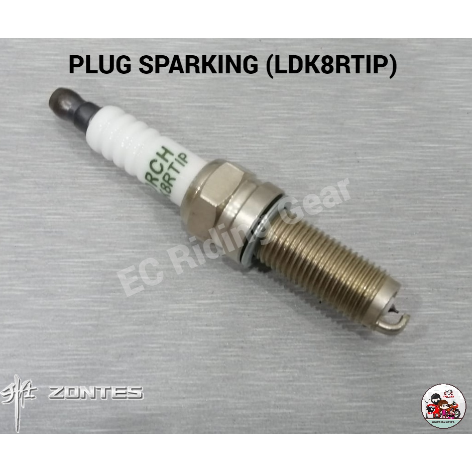 100% ORIGINAL ZONTES SPARE PART PLUG SPARKING (LDK8RTIP) FOR ZONTES ...