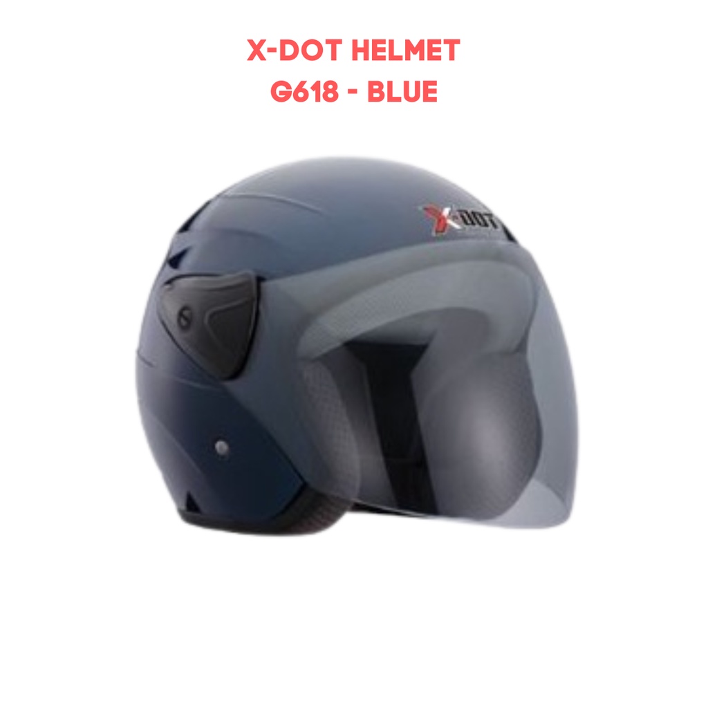 X-DOT G618 Single Visor Helmet With SIRIM Approved ORIGINAL X-DOT XDOT ...
