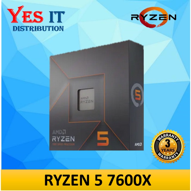 [COMBO SET] AMD Ryzen™ 5 7600X Desktop Processors + Asus B650M AM5 ...