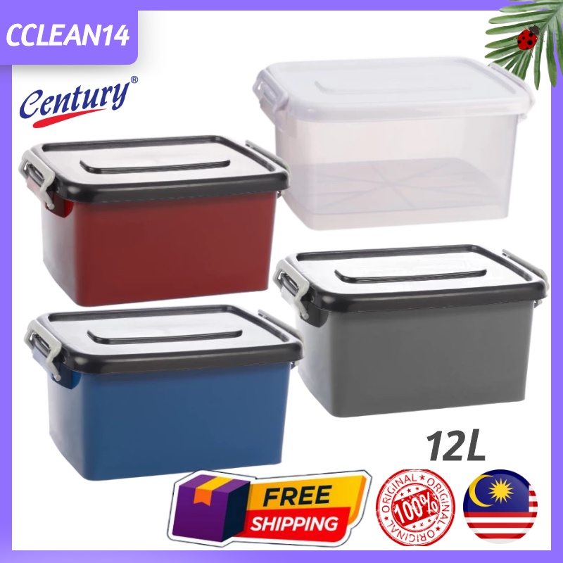 7993SC CENTURY STORAGE BOX 12L 7993 7993BC | Shopee Malaysia