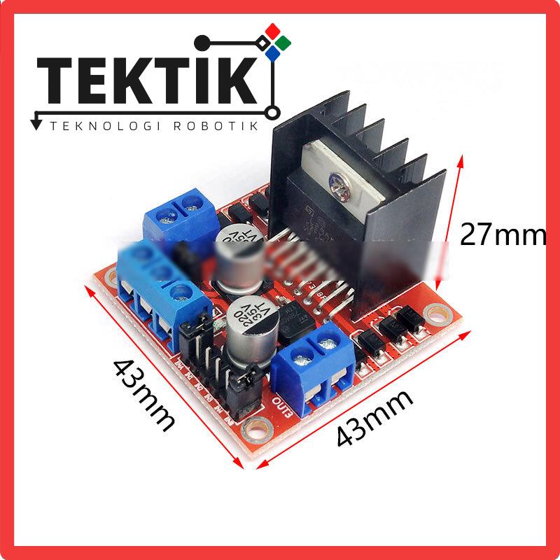 L298N motor driver board module DC stepper motor robot smart car ...