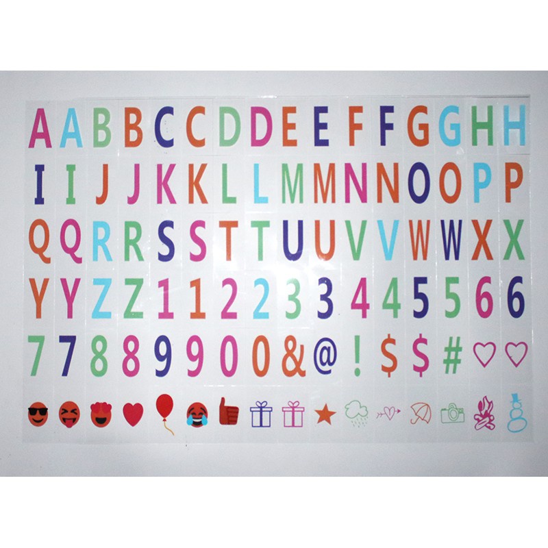 【Ready stock】Led Lightbox Led Box Alphabet Light Box Message Box DIY ...