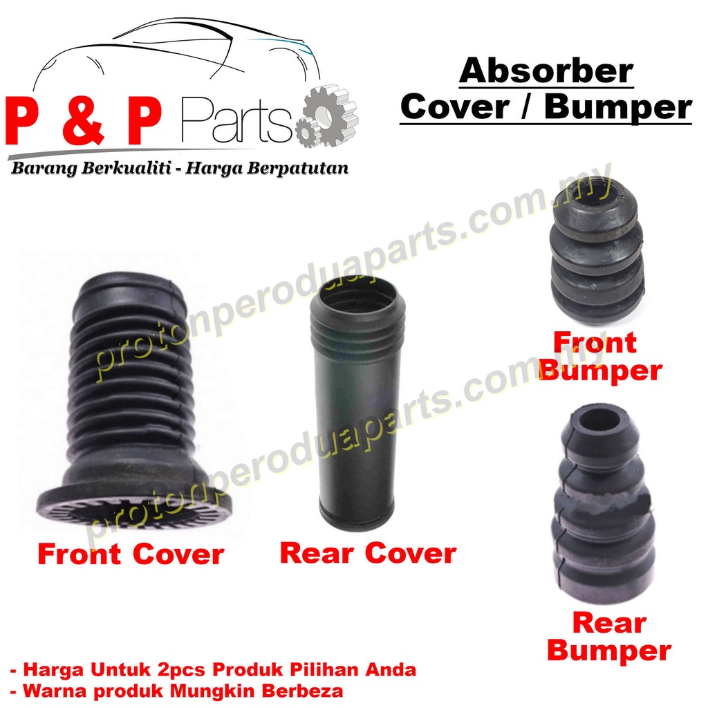 Front Rear Absorber Cover / Bumper Bush - Proton Saga BLM FL FLX Exora ...