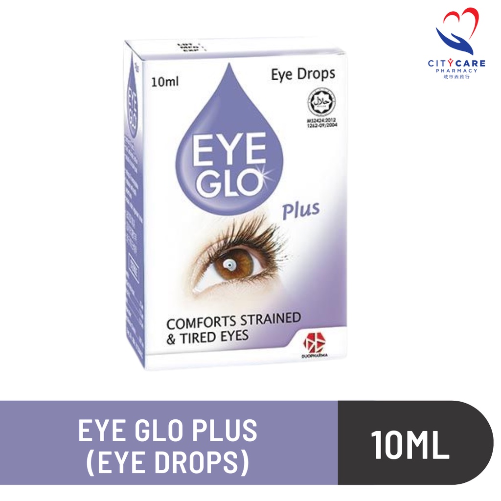 EYE GLO Plus Eye Drops 10ml | Shopee Malaysia