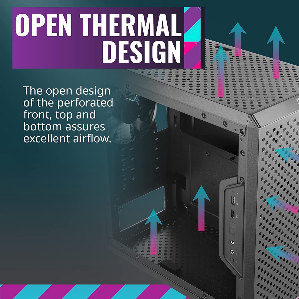 Cooler Master MasterBox Q300L Micro ATX Case (Compact Size) | Shopee ...