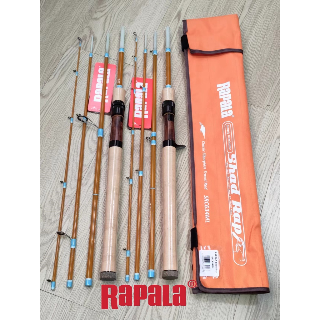 RAPALA SHAD RAP CLASSIC FIBERGLASS TRAVEL ROD | Shopee Malaysia