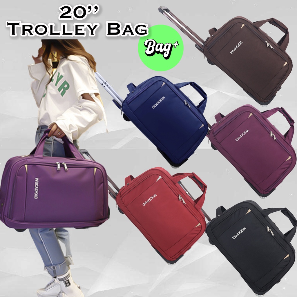 Bag+ Travel Duffel Bag Cabin Luggage Trolley Bag Large Capacity Bag ...