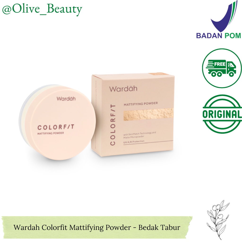 Wardah Colorfit Mattifying Powder - Loose Powder | Shopee Malaysia